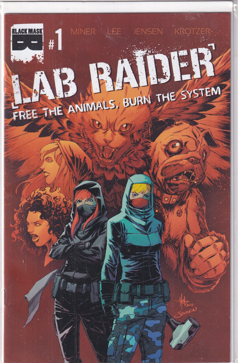 LAB RAIDER #1 | Slab City Comics