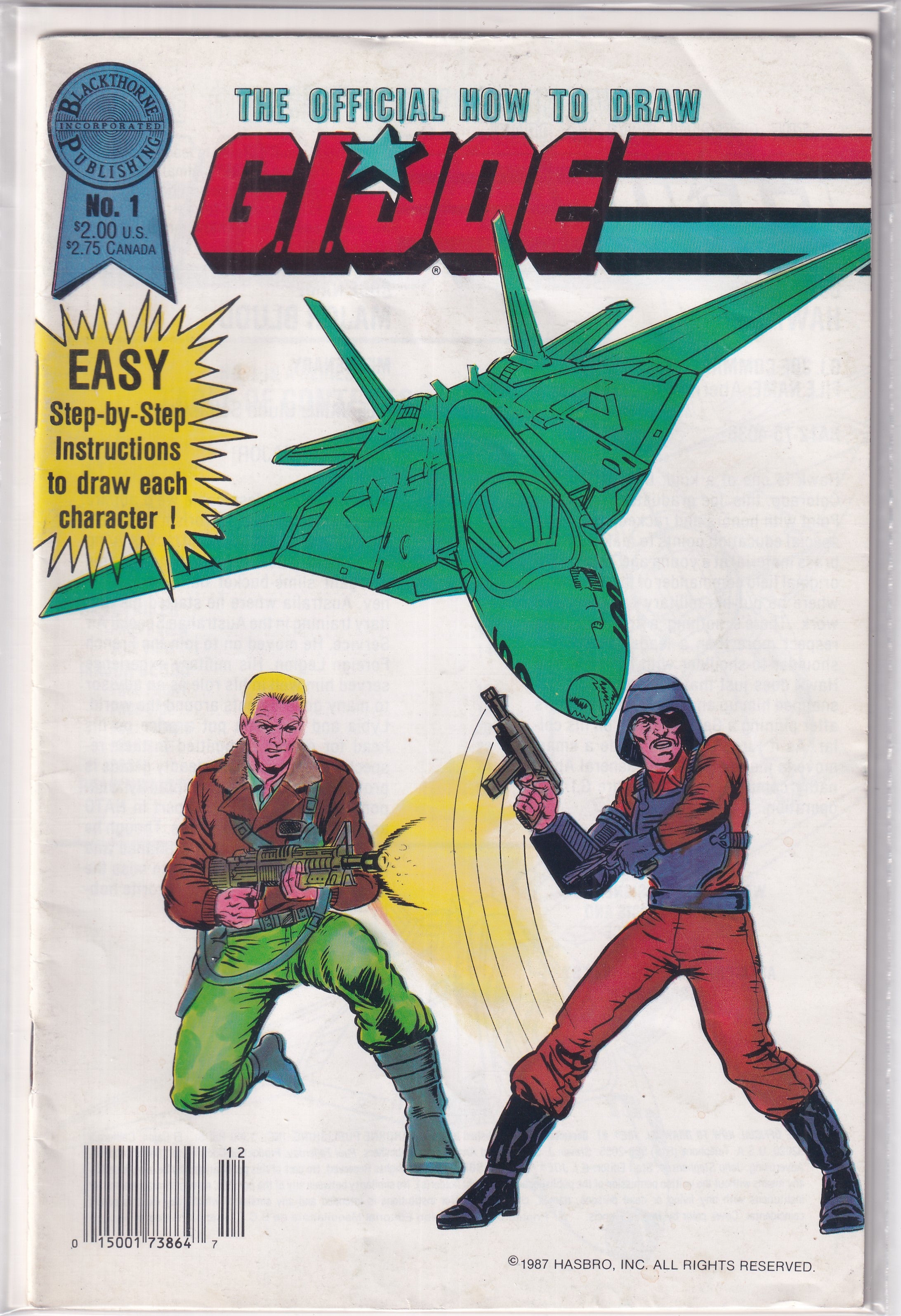 OFFICIAL HOW TO DRAW G.I.JOE #1