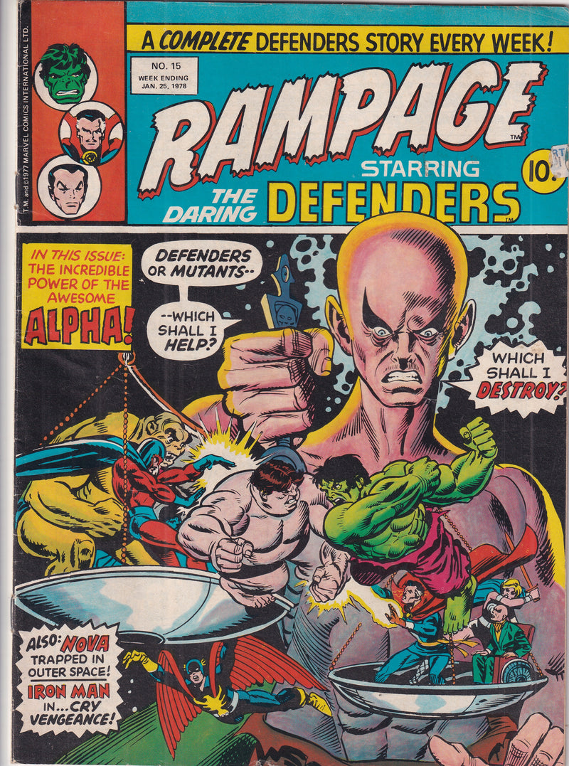 Rampage #15 | Slab City Comics